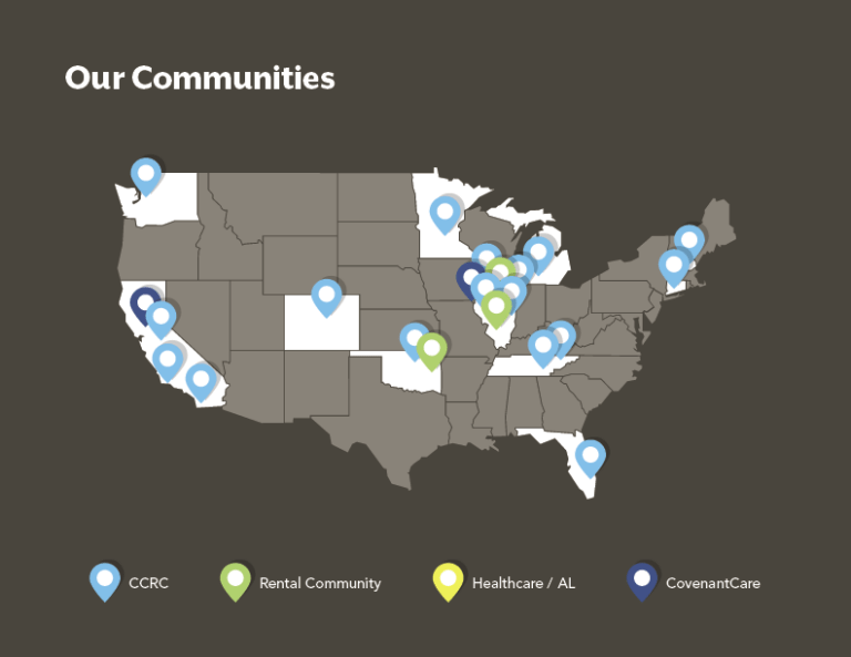 Covenant Senior Living Locations | Covenant Living Communities